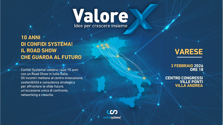 3 febbraio: parte da Varese il road show “Valore X – Idee per crescere ...